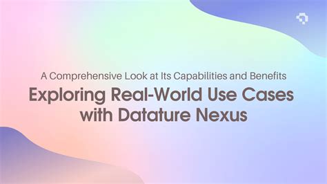 exploring real world use cases with datature nexus