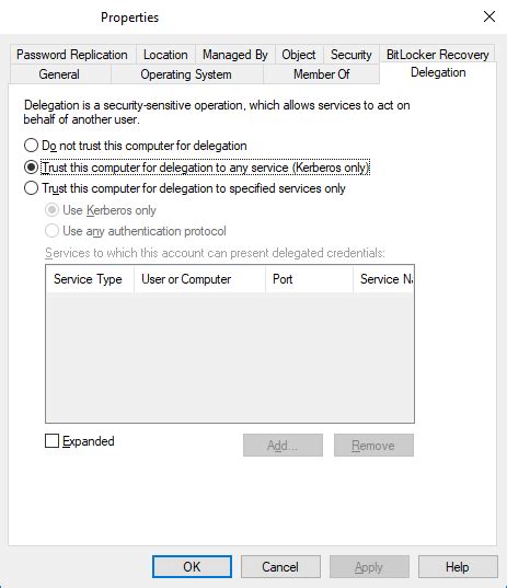 Powershell Switching Application To Use Constraint Based Kerberos