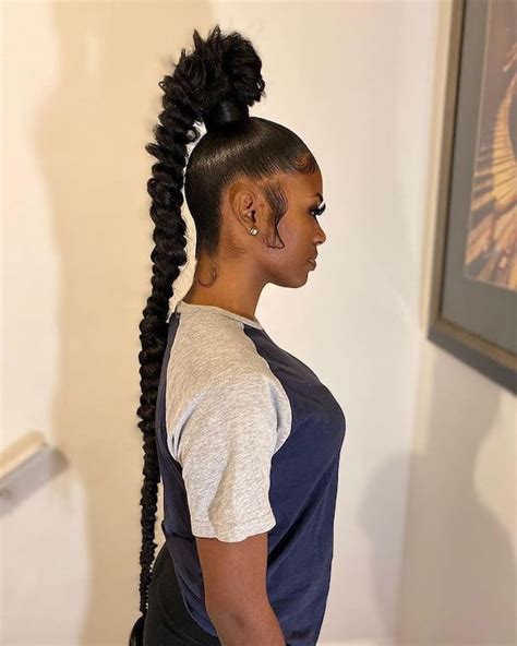 15 Pretty Ponytail Hairstyles With Weave