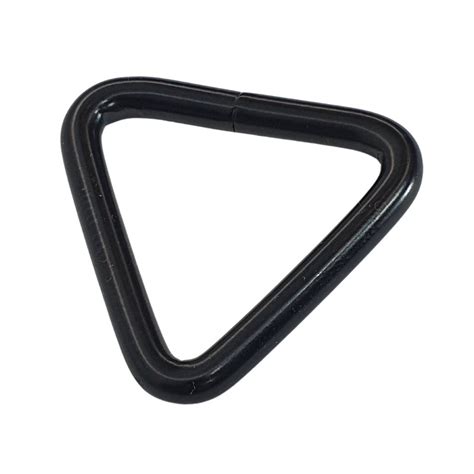 Steel Triangular Connector Black 25 Mm Diys