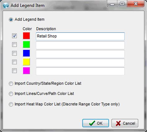 Create A Map With Legend To Explain What Symbols Represent