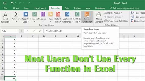 Excel Functions Explained In Detail YouTube