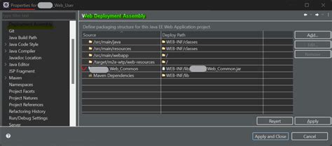 멀티프로젝트 Deployment Assembly