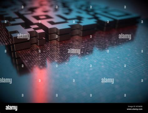 QR Code Quick Response Code Illustration Stock Photo Alamy