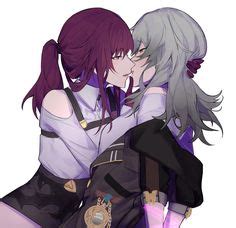 Stelle X Kafka Ideas In Yuri Anime Animated Drawings Character Art