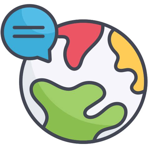 Global Communication Generic Outline Color Icon