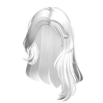 흰색 학교 소녀 머리 Roblox