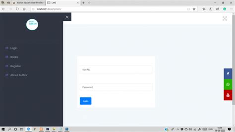Library System Project In Php With Source Code And Report Download Kashipara