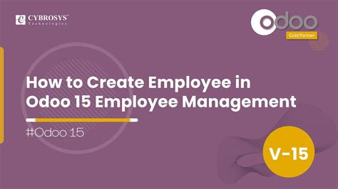 How To Create Employee In Odoo 15 Employee Management Odoo 15 Youtube
