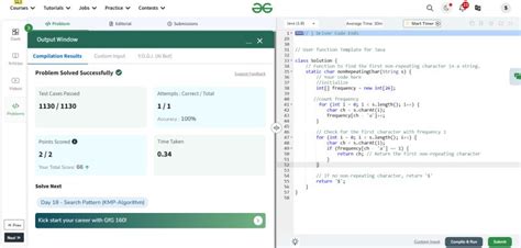160daysofcode Womenintech Geeksforgeeks Problemsolving Sakshi Rathod