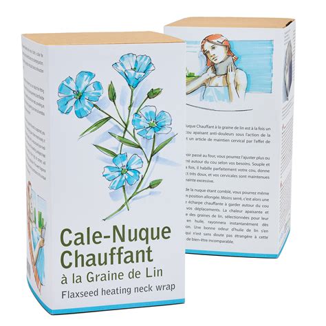 Cale Nuque Chauffant Au Lin Site Officiel MILLE OREILLERS