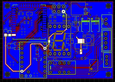 Power Supply Powering Esp32 With 74v Battery Pcb Design Review