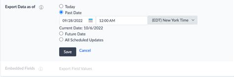 Export Entity As Of A Specific Date Hitchhikers