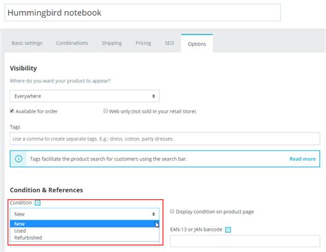 What Is The Product Condition