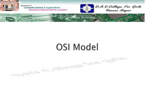 PPT OSI Model PowerPoint Presentation Free Download ID 2202883