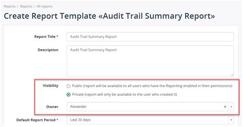 Create Template Miarec Documentation