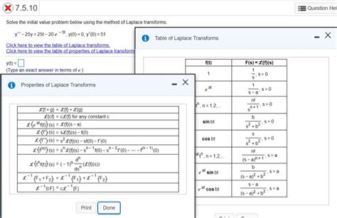 solved use the given tables to determine the appropriate