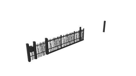 Portail Coulissant 3d Warehouse