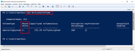 Bitlocker Status Mit Der Powershell Abfragen