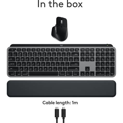 Buy The Logitech Mx Keys S Performance Keyboard And Mouse Combo For Mac 920 012839 Online