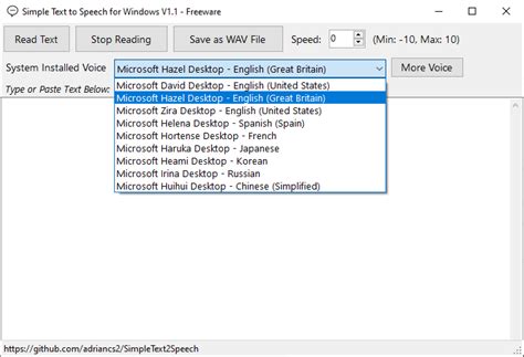 github adriancs2 simpletext2speech a simple text to speech software