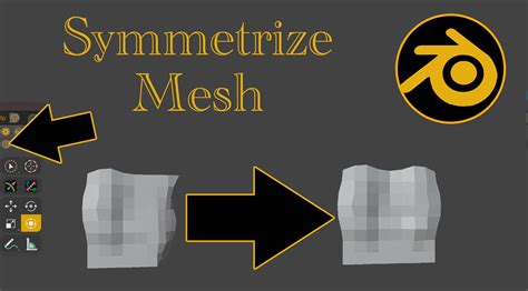 Artstation Symmetrize Mesh Addon For Blender Resources