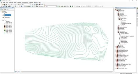 Entry By AlonsoSuarez For Create Contour Lines Using ArcGIS Maps Freelancer