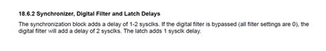 TMS320F280049C How Much H W Delay Using The CMPSS Filter C2000 Microcontrollers Forum