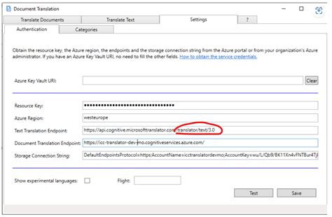 Azure Translator Service Keys Are Not Working Within The Tool Issue 108 MicrosoftTranslator