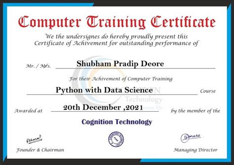 Shubham Deore On Linkedin Datascience Pythonprogramming