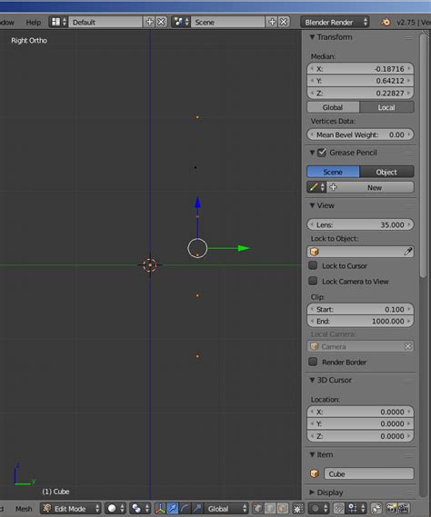 Modeling Straighten Vertices Along A Line Blender Stack Exchange