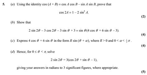 a level edexcel maths pure modelling with functions 5 a using the
