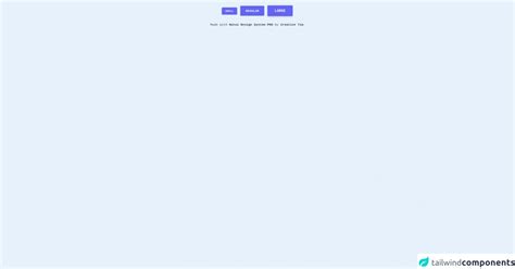 tailwind css button indigo only text by creative tim