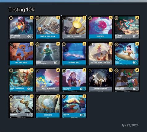 testing 10k lorcana deck lorcana gg