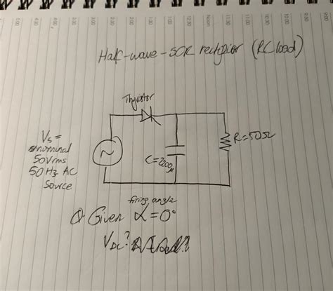 solved calculate the average voltage output vdc please