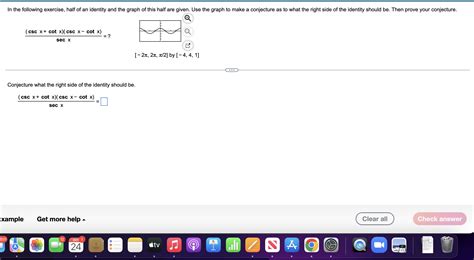 Solved secx cscx cotx cscxcotx 2π 2π π 2 by 4 4 1 Chegg com