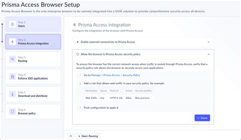 Onboard The Prisma Access Browser