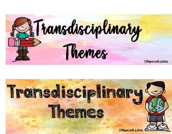 TD Transdisciplinary Themes IB PYP By Magical World Of Stories