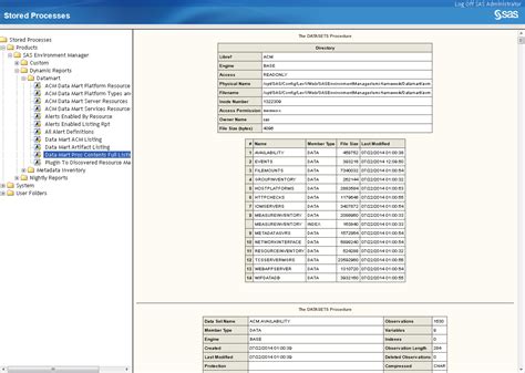 Monitoring Resources The Analyze Pages Sasr Environment Manager 2
