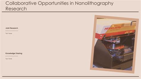 Nanolithography Nanoscale Patterning Semiconductor Ppt Powerpoint St Ai