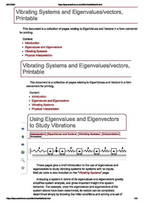 Eigenvalues Vectors Eigen Engineering Mathematics Ii Studocu