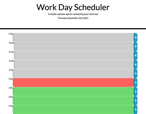 Github Pdguerra12workday Scheduler