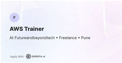 Aws Trainer Job Pune Senior