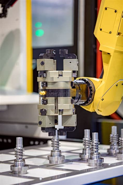 Robotic Arm Modern Industrial Technology Automated Production C Stock