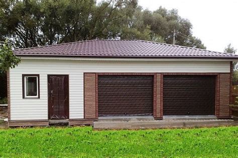 Гараж 10,5 х 7 м - Метгар | Строительство, Гараж, Проекты