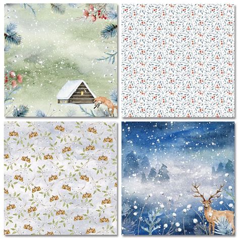 It‘s Winter Style Scrapbooking Paper Pack Of 24 Sh Vicedeal