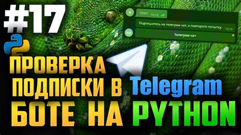 Проверка подписки в телеграм боте на Python Aiogram YouTube