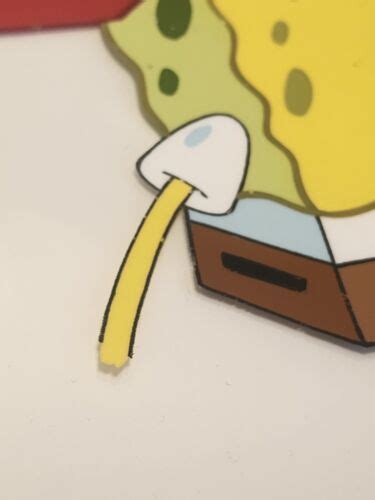 X2 Spongebob Animation Cel Karate With Sandy Production Cel Nickelodeon 4700922733