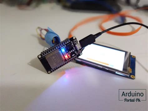 Подключение дисплея nextion к esp32
