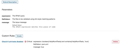 custom rule for xml does not work as expected sonarqube server
